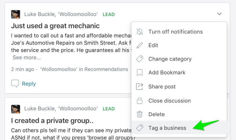 How To Post A Recommendation - Nextdoor Blog AU